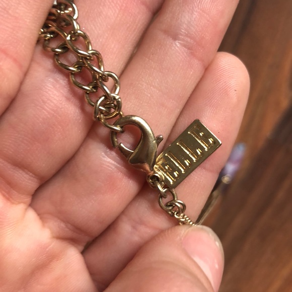 Elle | Jewelry | 3 Stone Necklace | Poshmark